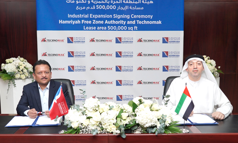 Technomak announced a significant expansion plan in the Hamriyah Free ...